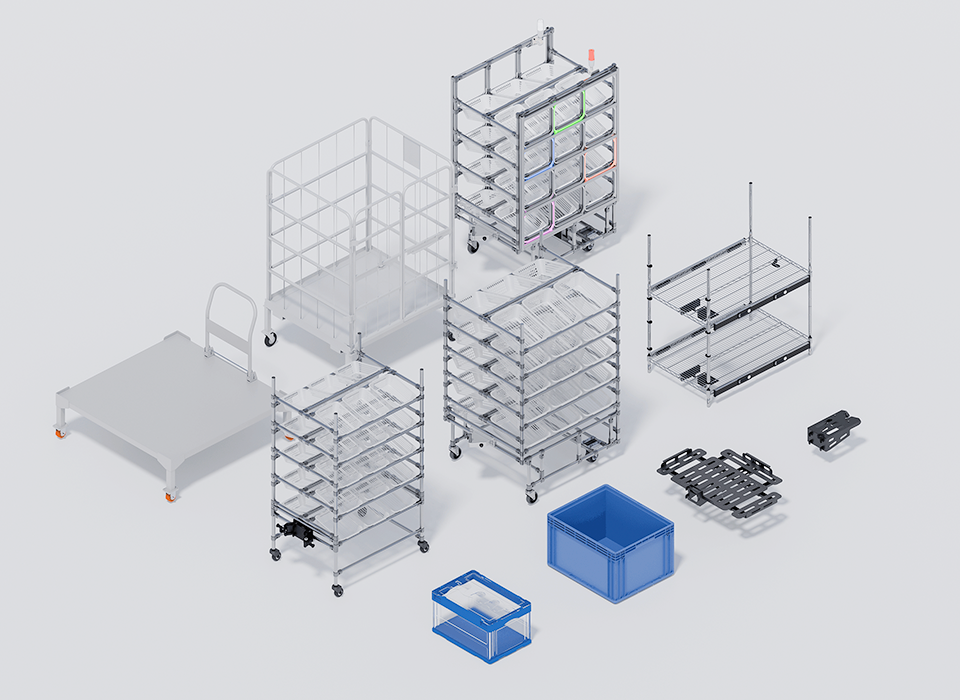 Order-to-Person Pick System | Syrius Technology | AI and AMR for 3PL ...